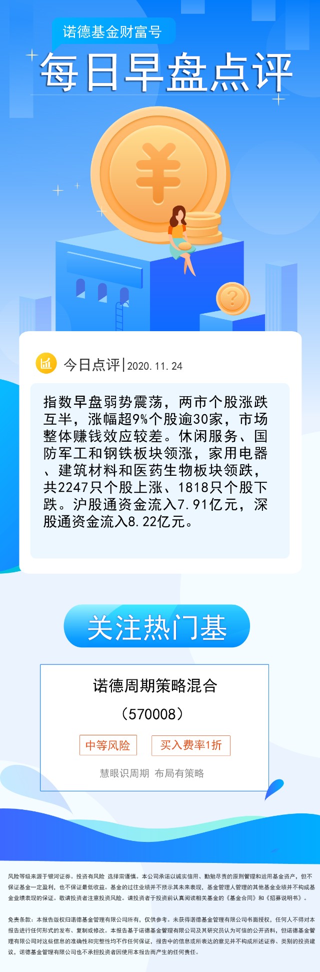 诺德基金：早盘点评（2020.11.24）_财富号评论(cfhpl)股吧_东方财富网股吧