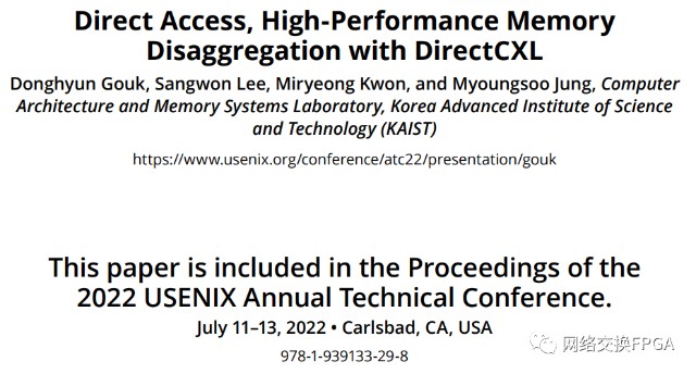 DirectCXL：一种可能替换RDMA的内存分解架构_财富号_东方财富网